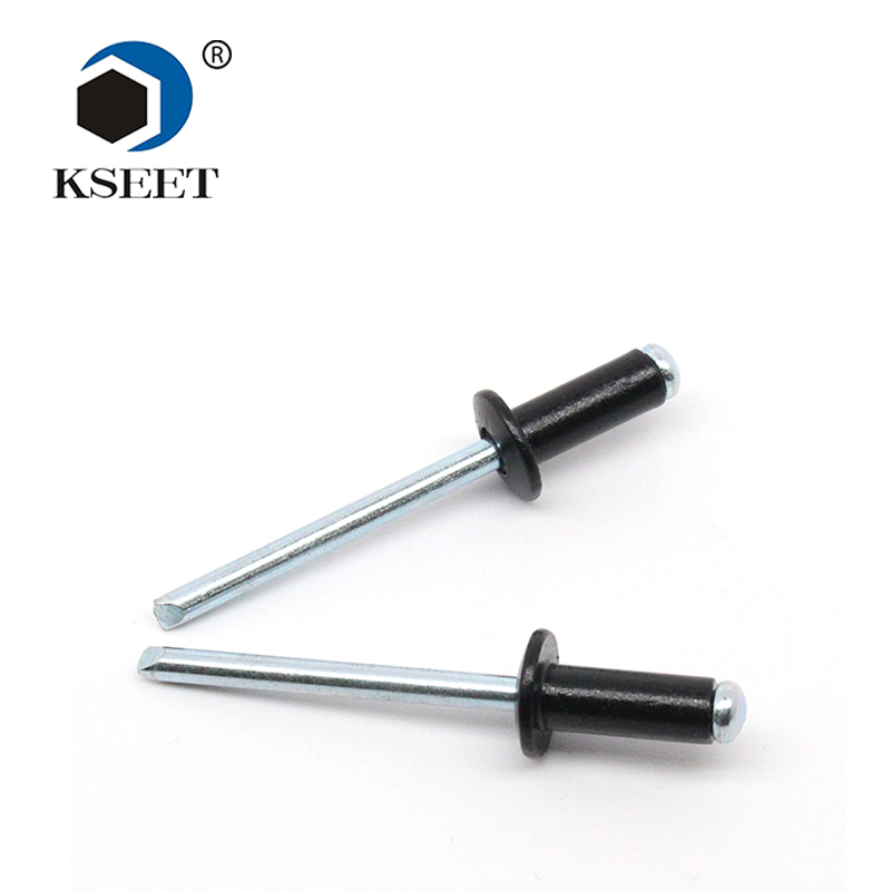 black anodized aluminum domed head types of rivets for sheet metal ...