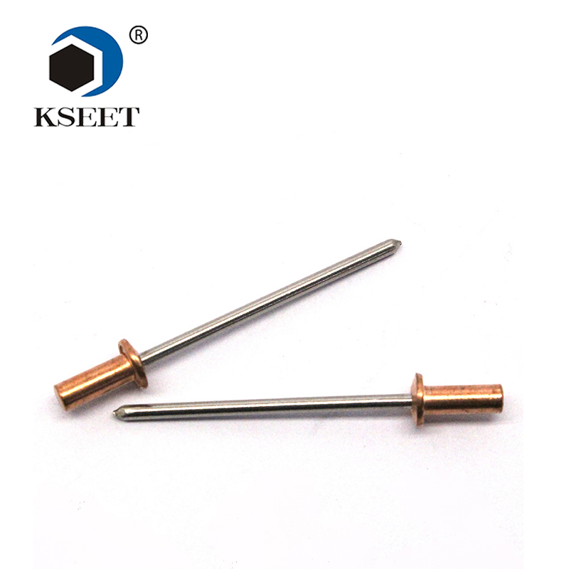 Aluminum closed end brass sealed rivets - Rivet manufacturer-rivet factory