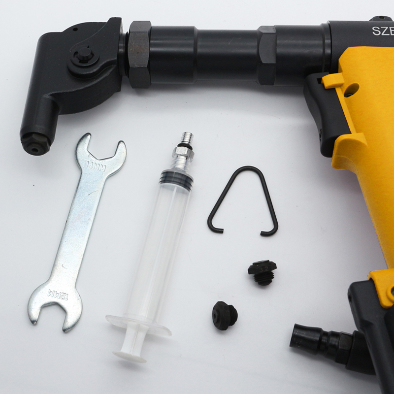 SZENT-260-TL Pneumatic Right Angle Blind Rivet Gun – 2.4/3.2/4.0mm ...