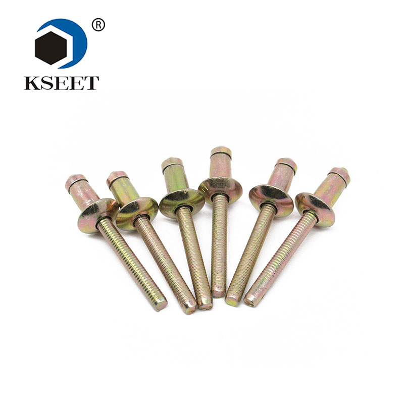 Steel Hemlock Dome Head Zinc Plated blind Rivets - Rivet manufacturer ...