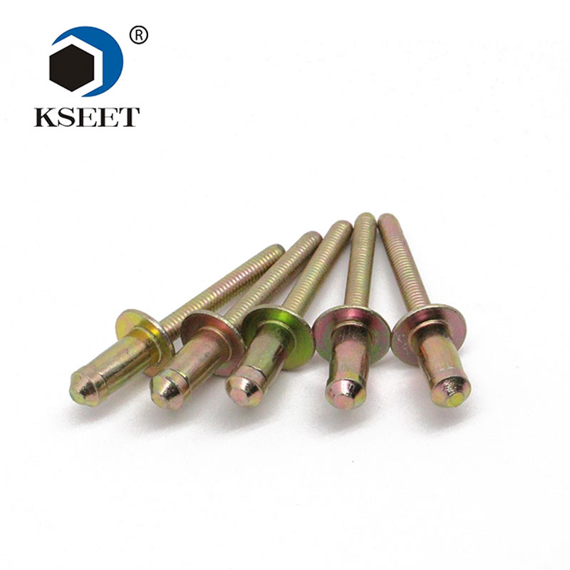 Steel Hemlock Dome Head Zinc Plated blind Rivets - Rivet manufacturer ...