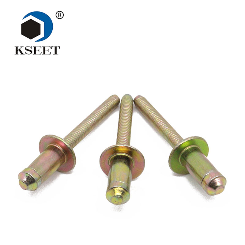 Steel Hemlock Dome Head Zinc Plated blind Rivets - Rivet manufacturer ...