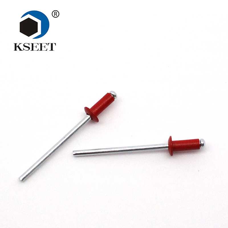 Custom aluminium dome head red pop rivets - Rivet manufacturer-rivet ...