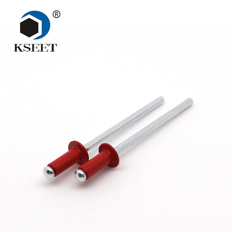 Custom aluminium dome head red pop rivets - Rivet manufacturer-rivet ...