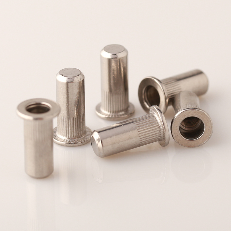304 round body rivnut flat head rivet nut - Rivet manufacturer-rivet ...