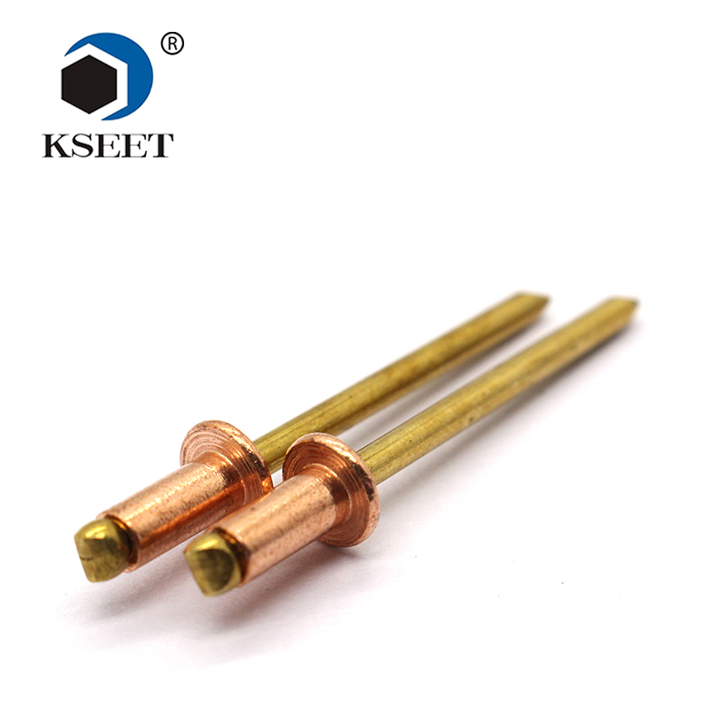 8mm open round head copper pop rivet - Rivet manufacturer-rivet factory