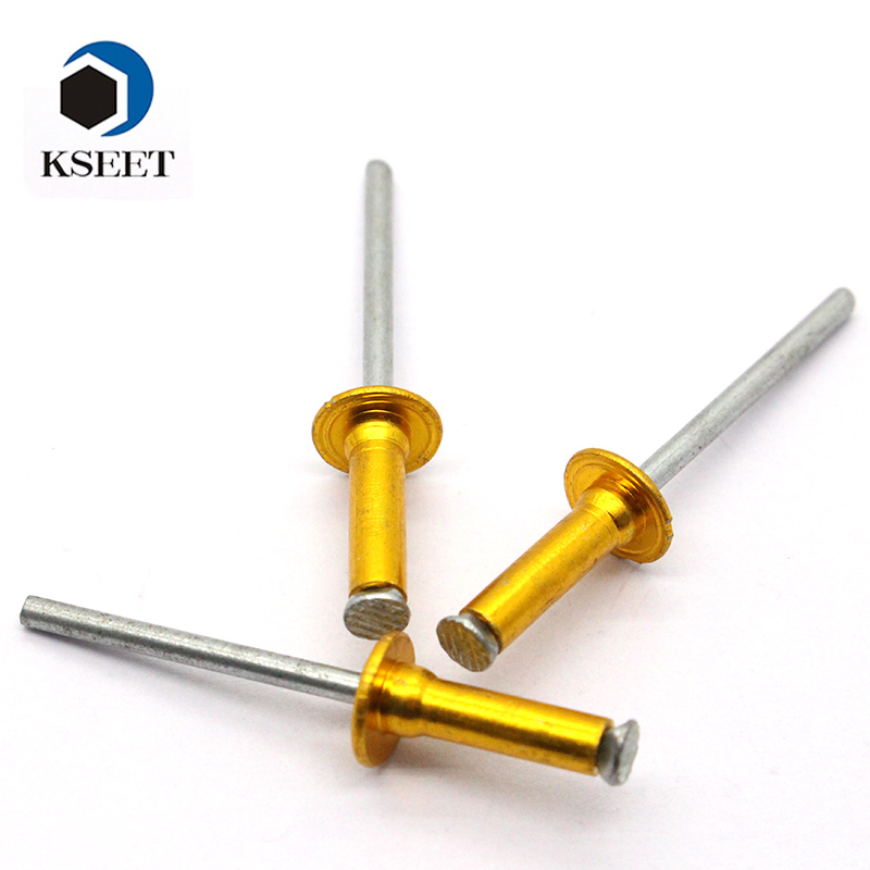 Color flower head peel type Blind Rivet - Rivet manufacturer-rivet factory