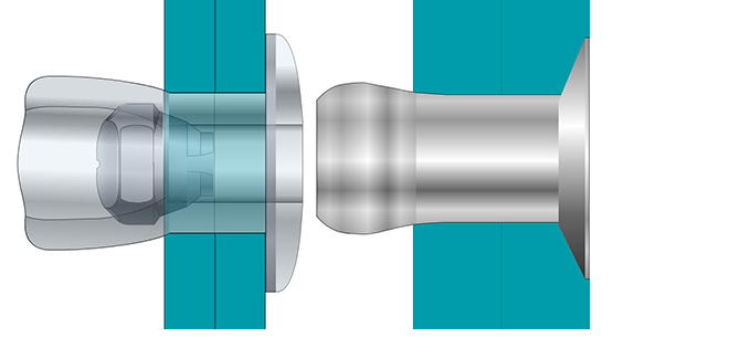 Riveting effect of blind rivets - Rivet manufacturer-rivet factory