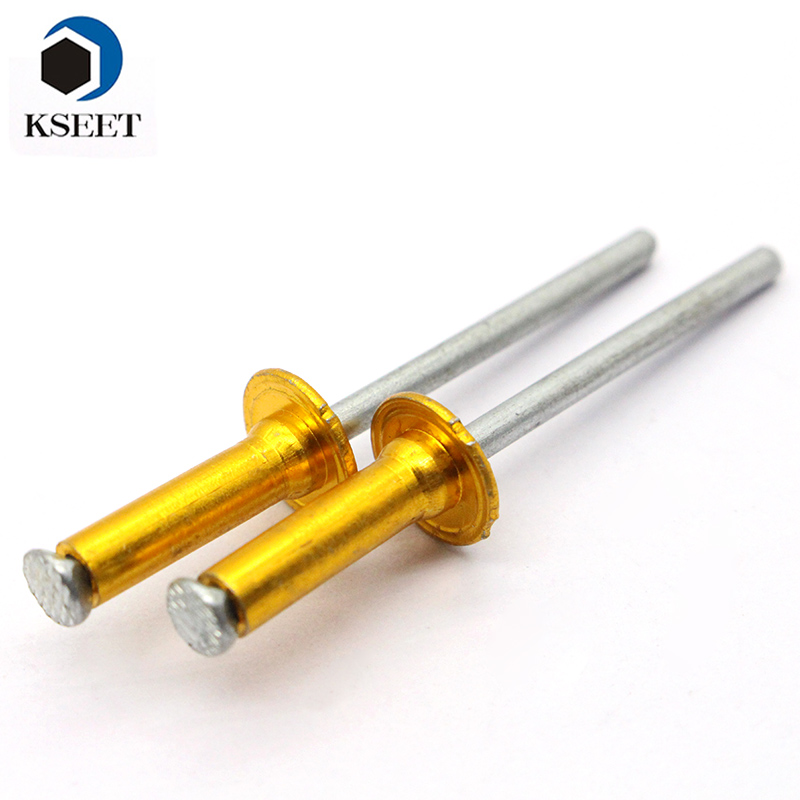 Color flower head peel type Blind Rivet - Rivet manufacturer-rivet factory
