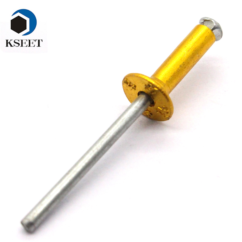 Color flower head peel type Blind Rivet - Rivet manufacturer-rivet factory